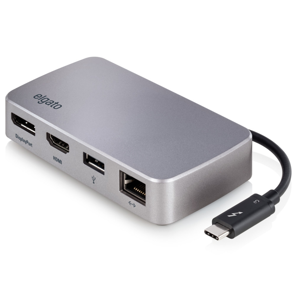 Multi-adapter Elgato Thunderbolt 3 Mini, USB-C till DP/HDMI 2.0/USB 3.1 ...